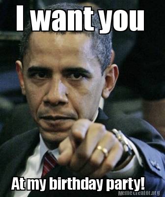 Birthday Party Memes