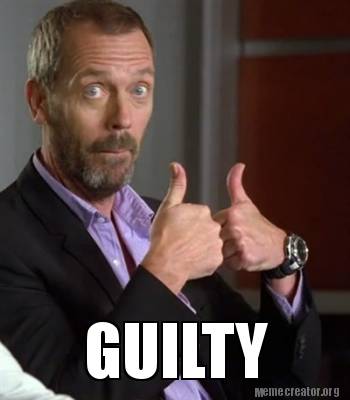 Meme Creator - Funny GUILTY Meme Generator at MemeCreator.org!