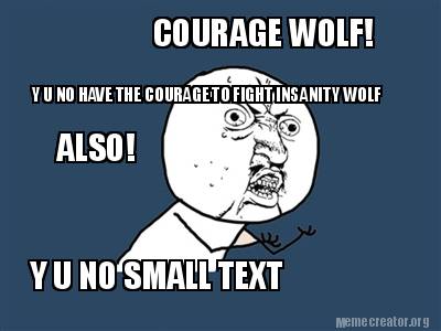 Angry Wolf Meme Blank