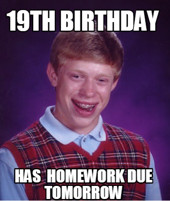 Funny 19th Birthday Memes