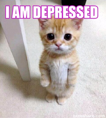 Meme Creator - Funny I am depressed Meme Generator at MemeCreator.org!