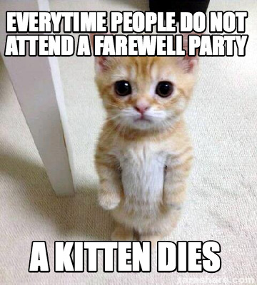 Farewell Party Meme