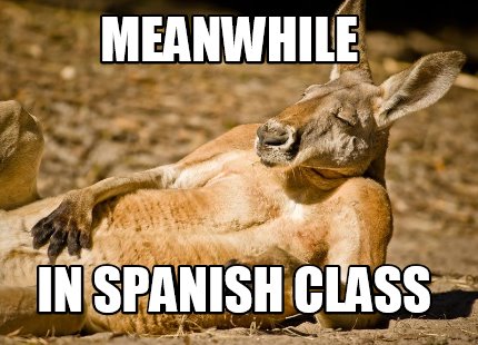 Meme Creator - Funny meanwhile in Spanish class Meme Generator at ...