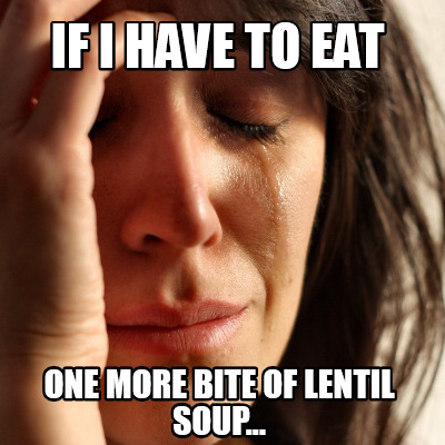 Lentils Memes What's The Difference Between A Lentil And A Chickpea?
