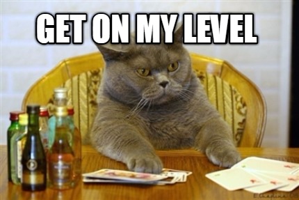 Meme Creator - Funny Get on my level Meme Generator at MemeCreator.org!