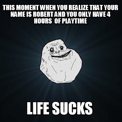 The Name Robert Meme