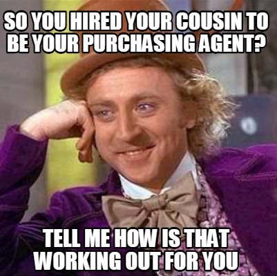 Purchasing Agent Funny