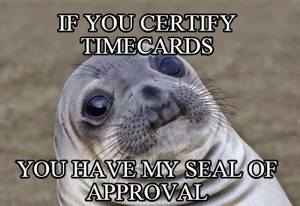 Seal Of Approval Generator