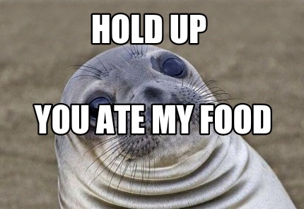 Awkward Seal Meme Blank