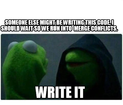 Meme Creator - Someone else might be writing this code, I should wait ...