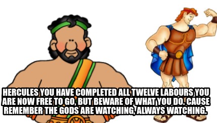 Hercules Zeus Memes Clever Details In 'Hercules' That Went Over Your