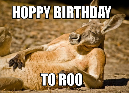 Meme Creator - Funny Hoppy Birthday To Roo Meme Generator at ...