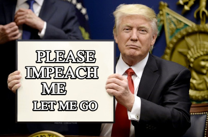 Meme Creator - Funny Please Impeach me Let Me Go Meme Generator at ...