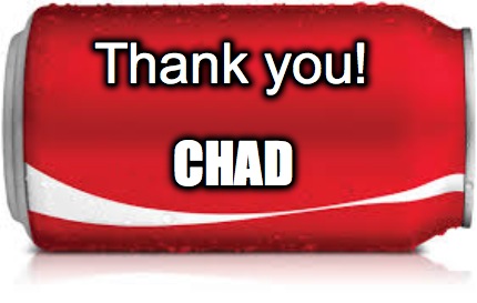 Meme Creator - Funny Thank you! Chad Meme Generator at MemeCreator.org!