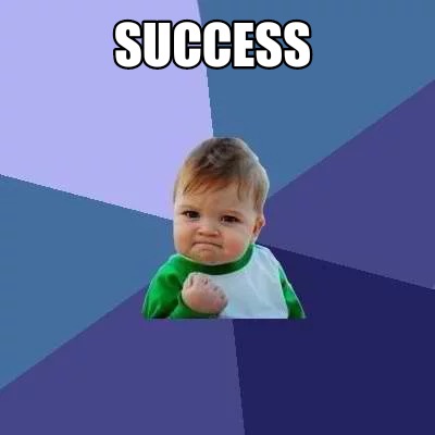 Meme Creator - Funny Success Meme Generator at MemeCreator.org!