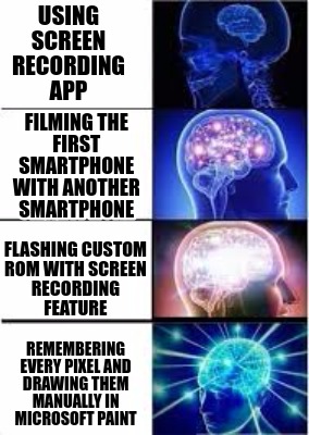 Meme Creator - Funny Using screen recording app filming the first ...