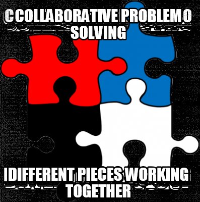 Meme Creator - Funny collaborative problem solving different pieces ...