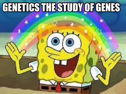Meme Creator - Funny genetics the study of genes Meme Generator at ...