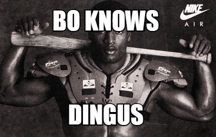 Meme Creator - Funny BO KNOWS DINGUS Meme Generator at MemeCreator.org!