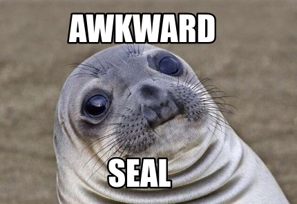 Meme Creator - Funny awkward seal Meme Generator at MemeCreator.org!
