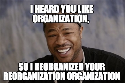 Disorganized Team Meme