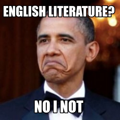 English Literature Memes