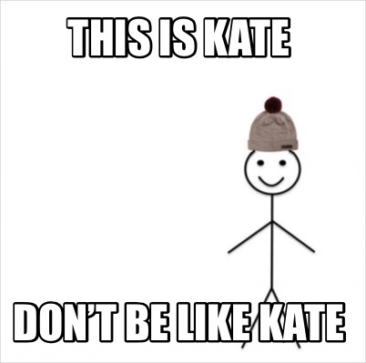 Kate Meme Kate Bush Geburtstagskarte | Lustige Karte | Meme Karte