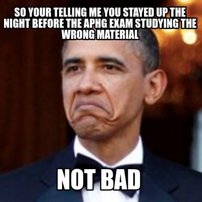 Meme Creator - Funny So your telling me you stayed up the night before ...