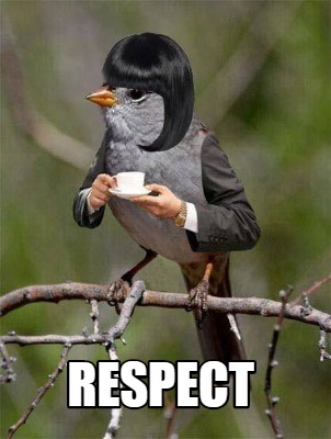 Meme Creator - Funny Respect Meme Generator at MemeCreator.org!