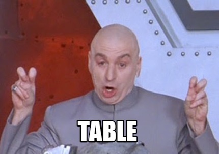 Meme Creator - Funny Table Meme Generator at MemeCreator.org!