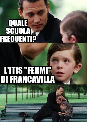 Meme Creator - Funny Quale scuola frequenti? L'itis "Fermi" di ...