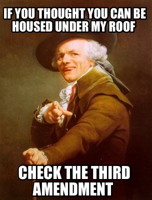 Meme Creator - Funny If you thought you can be housed under my roof ...