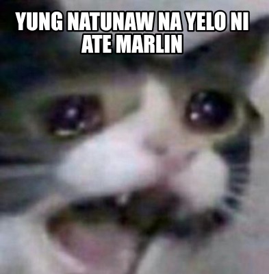 Meme Creator - Funny Yung natunaw na yelo ni ate marlin Meme Generator ...