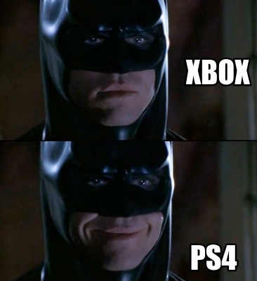 Xbox One Vs Ps4 Chart By Guest4367 Meme Center