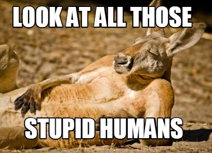Stupid Humans Meme