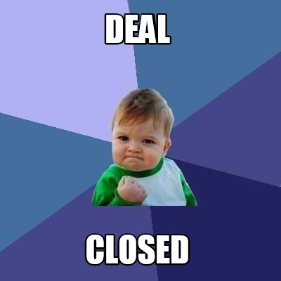 Close The Deal Funny