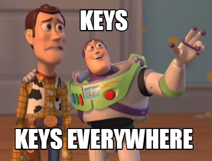 Meme Creator - Funny keys keys everywhere Meme Generator at MemeCreator ...