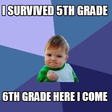 Fifth Grade Memes