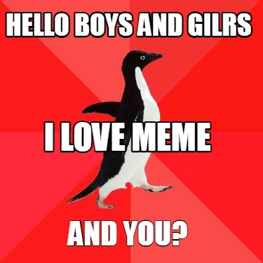 Awesome Penguin Meme Blank