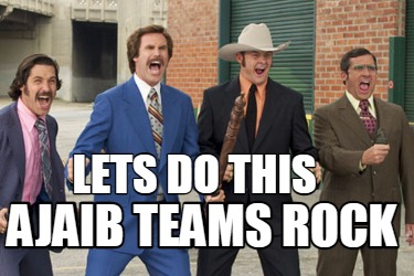 Meme Creator - Funny Lets do this Ajaib teams Rock Meme Generator at ...