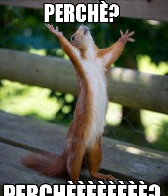 Meme Creator - Funny PERCHÈ? PERCHÈÈÈÈÈÈÈÈ? Meme Generator at ...