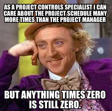 Meme Creator - Funny As a Project Controls Specialist I can care about ...