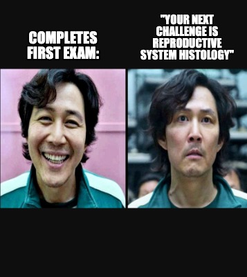 Meme Creator - Funny Completes first exam: "Your next challenge is ...