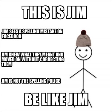 Spelling Police Meme