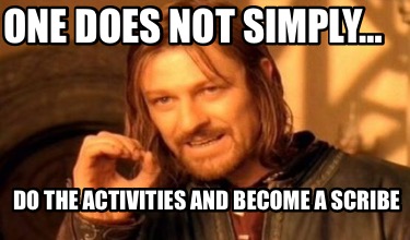 Meme Creator - Funny One does not simply… Do the activities and become ...