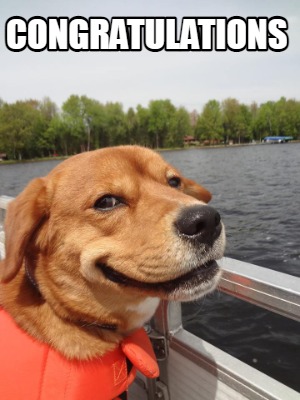 Meme Creator - Funny Congratulations Meme Generator at MemeCreator.org!