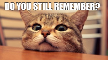 I Remember Meme