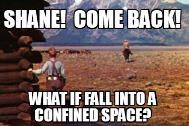 Meme Creator - Funny Shane! Come back! what if fall into a confined ...