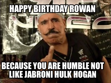 Happy Birthday Hulk Hogan