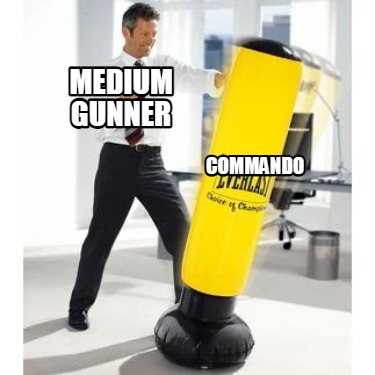 Meme Creator - Funny medium gunner commando Meme Generator at ...